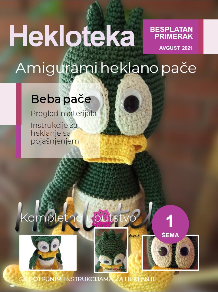 Razno: Heklano Beba Pače